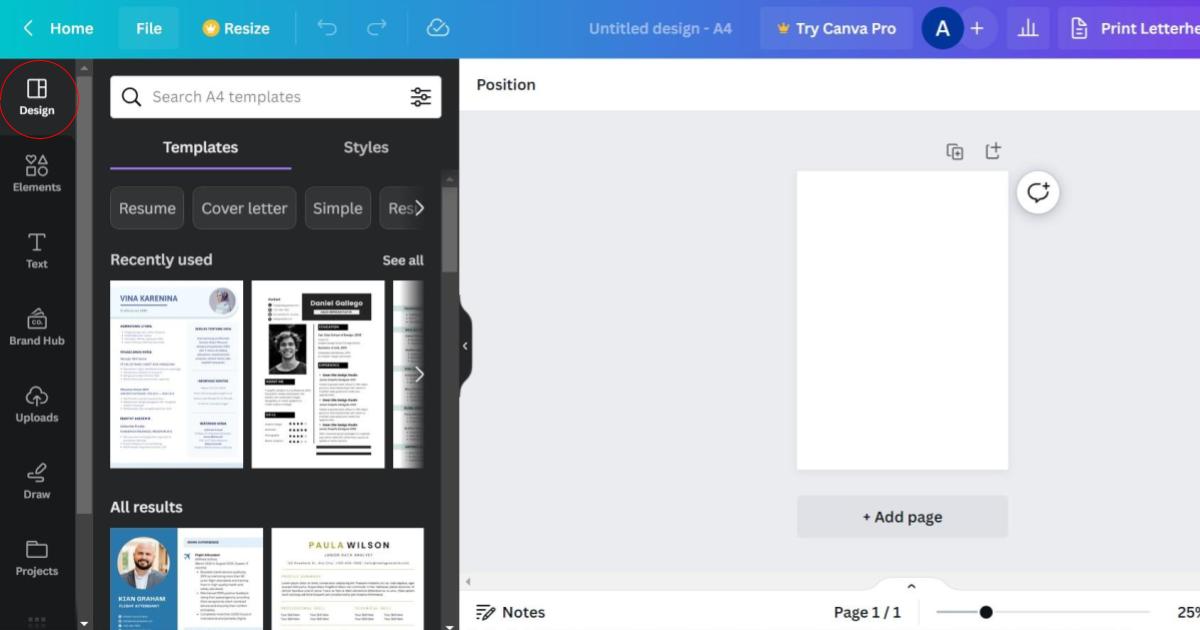 Mudah Banget! Cara Membuat CV Menggunakan Canva, Lengkap dengan Langkah-Langkahnya | Berita ...